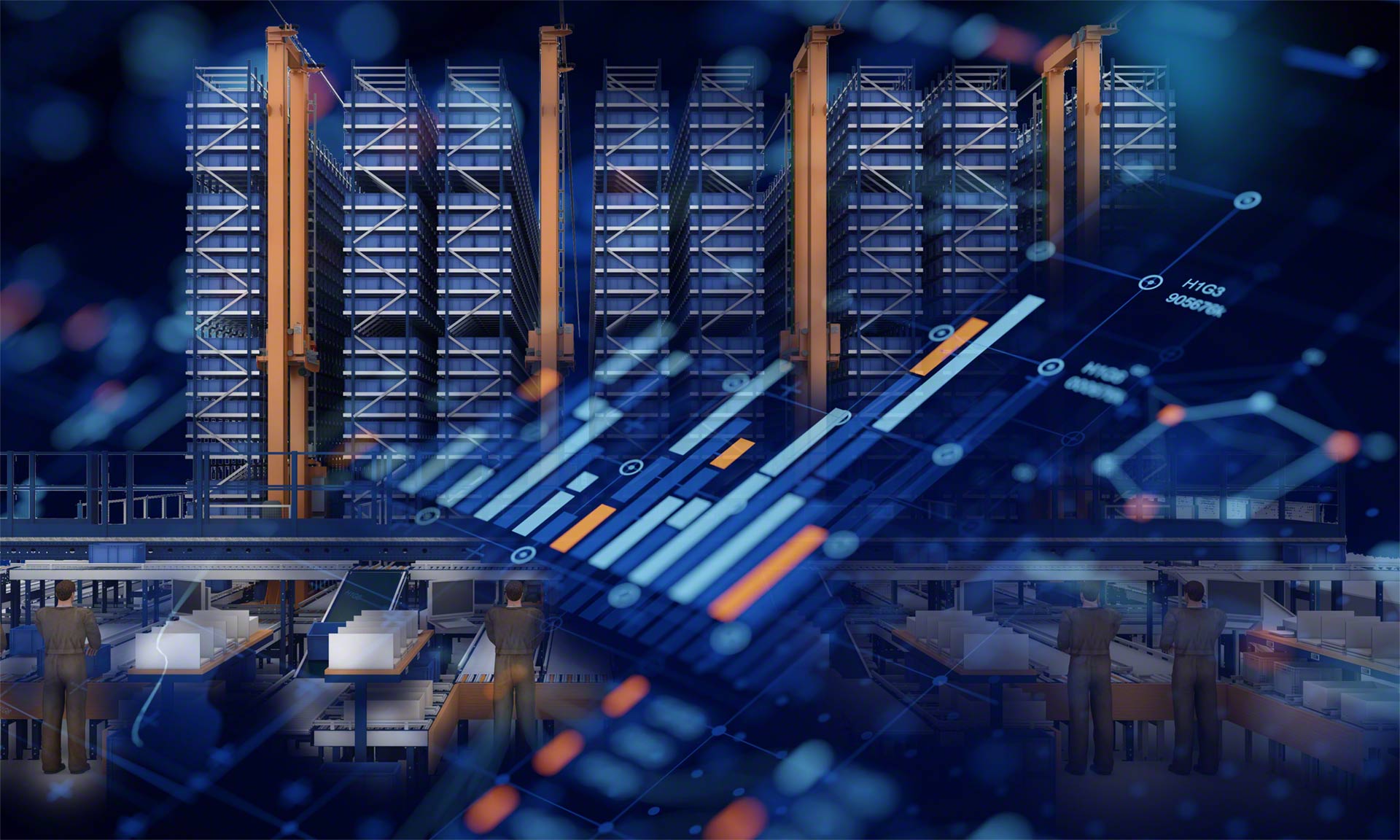 La torre de control monitoriza la cadena de suministro - Mecalux.es